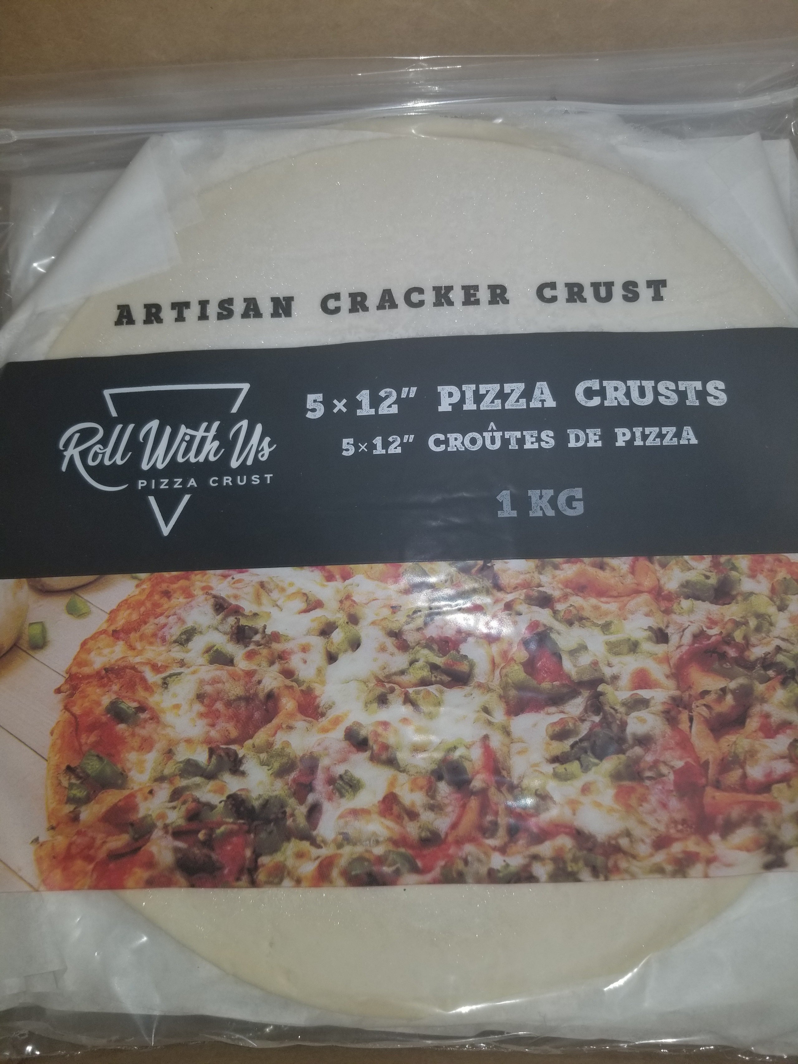 Roll With Us Pizza Crust - 12" Pizza Cracker Crusts | goodlocal